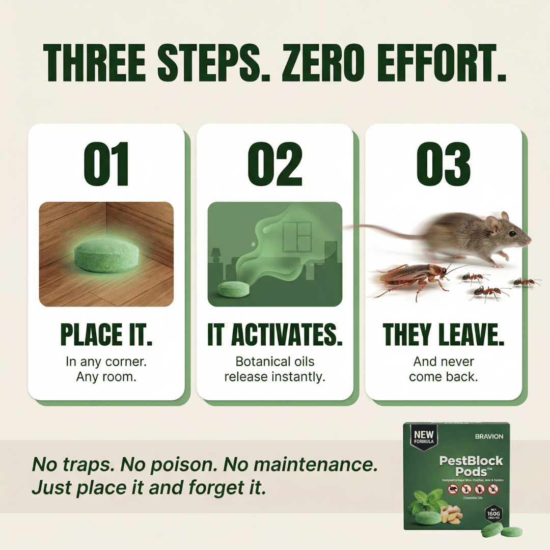 PestBlock Pods™ — Natural Pest Repellent – BRAVION